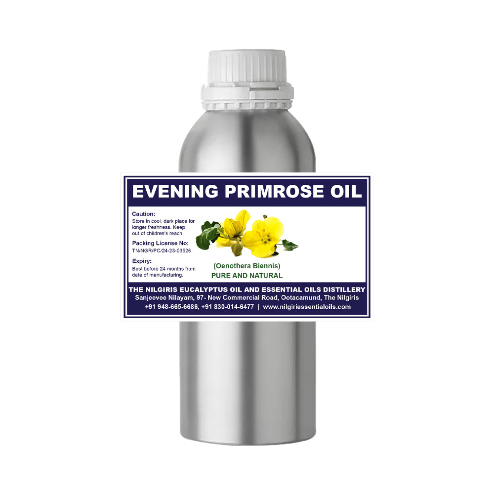 Evening Primrose Carrier Oil | Cold Pressed Natural Oil for Skin, Hair ...